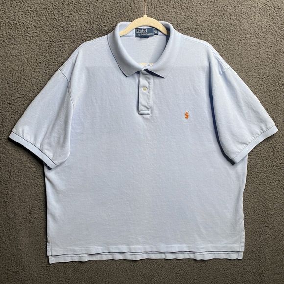 Polo Ralph Lauren | Shirts | Polo Ralph Lauren Mens 2xb Big Polo Shirt Sky Blue | Poshmark